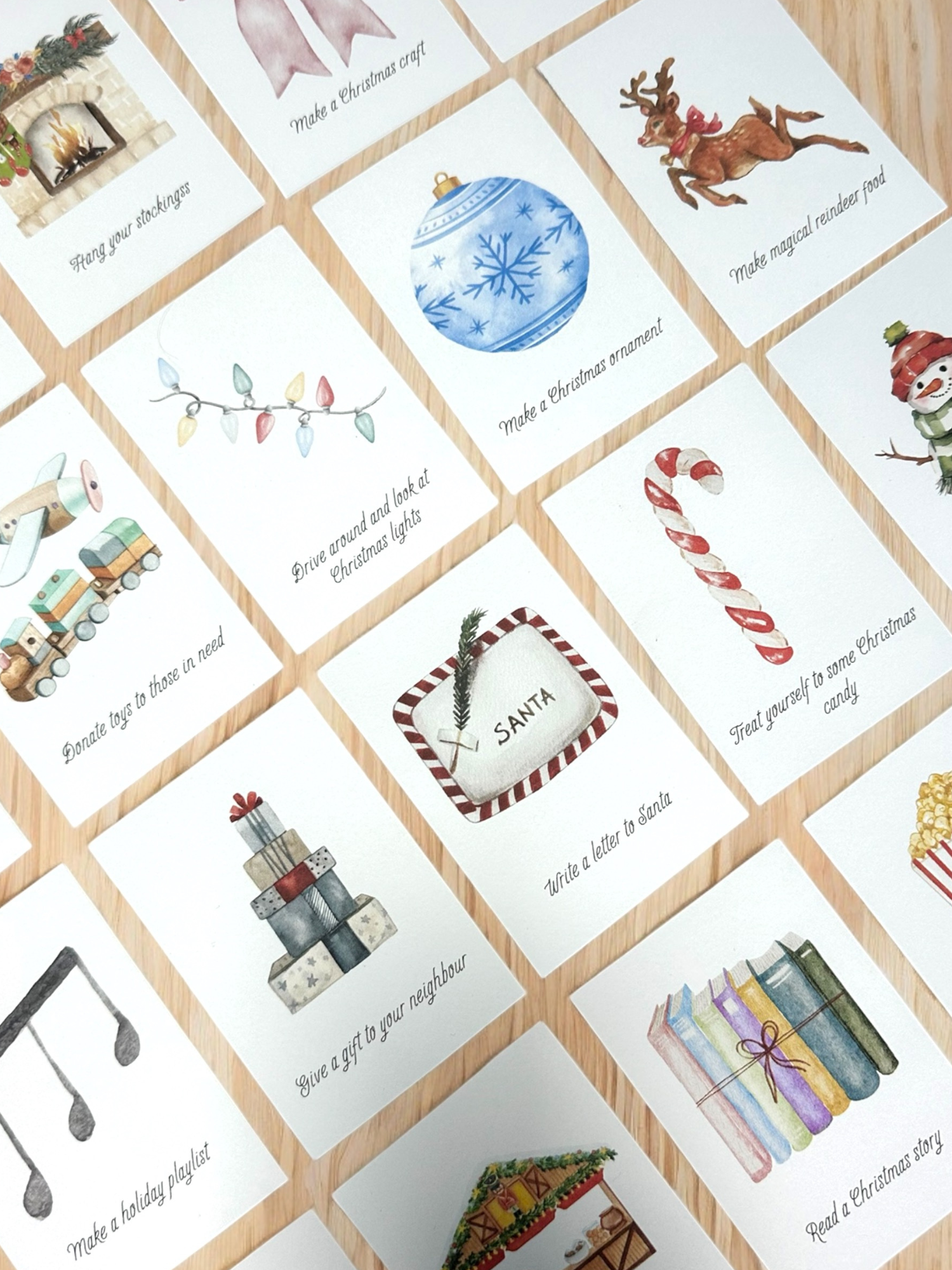 Advent Calendar Activity Cards – The Cotton Lane